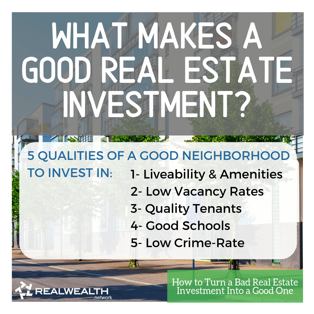 How to Turn a Bad Real Estate Investment Into a Good One